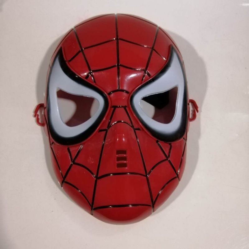 Mask Spider Man & Ultraman Topeng Plastik Budak | Shopee Malaysia