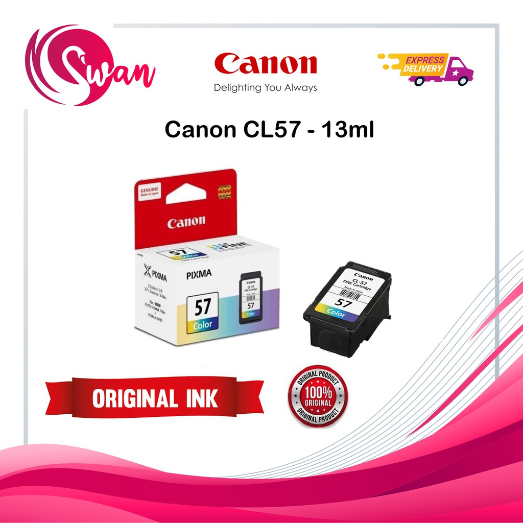 *GENUINE & ORIGINAL* Ready Stock Canon PG-47 (BLACK) & CL-57 & CL-57s ...