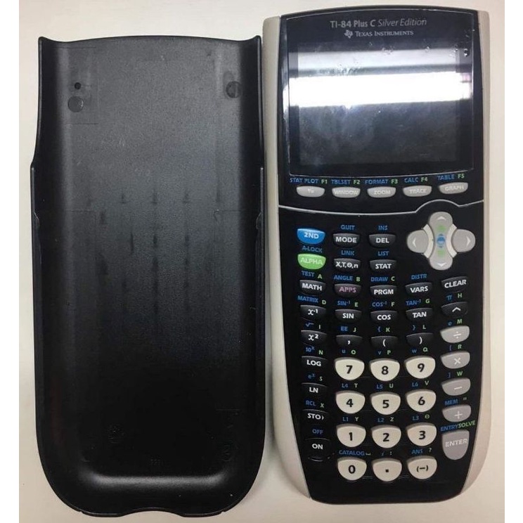 TI-84 Plus C Silver Edition Texas Instruments Graphing Calculator+Free ...