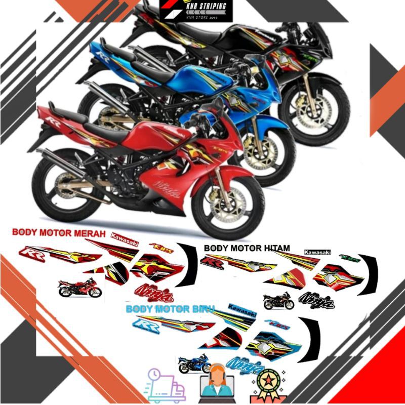 Striping kawasaki ninja KRR ZX150 rr 2008/2014 Malaysia | Shopee Malaysia