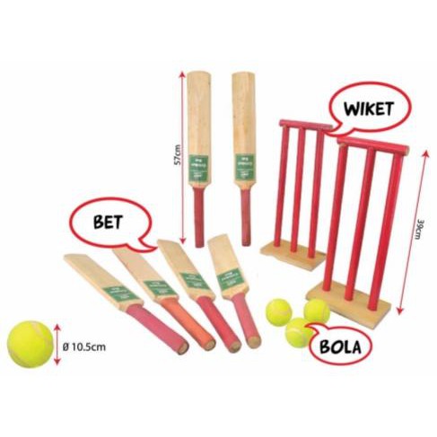 Set Kriket Kancil (1 Set) | Shopee Malaysia