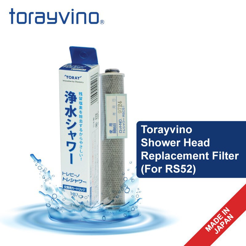 Torayvino Toray RSC51 Replacement filter for Toray Showerhead RS52 ...