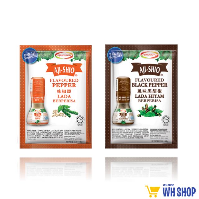 AJI - SHIO Flavoured Pepper 40G | Shopee Malaysia