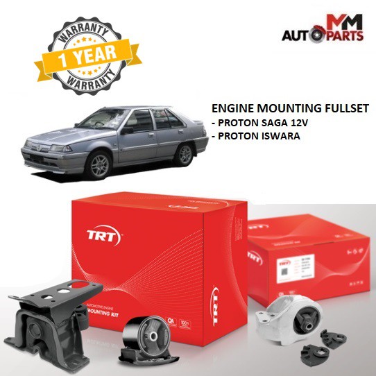 ENGINE MOUNTING FULLSET - PROTON SAGA 12V / ISWARA / LMST , 1.3 / 1.5 ...