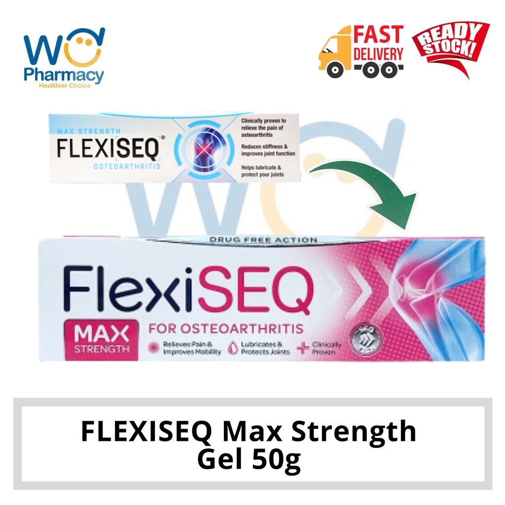FLEXISEQ MAX STRENGTH GEL 50G (EXP 09/2025) | Shopee Malaysia