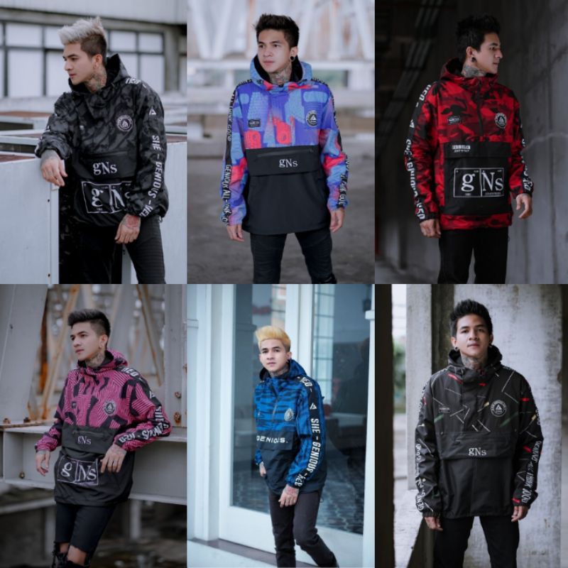 Salvio Genious Cougle Jacket / Parachute Jacket / Doraemon Pocket ...