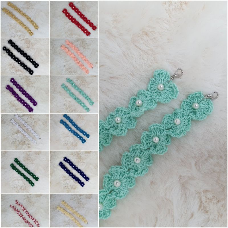 PRE ORDER ±19cm Handmade Face Mask Extension | Tali Penyambung Mask ...