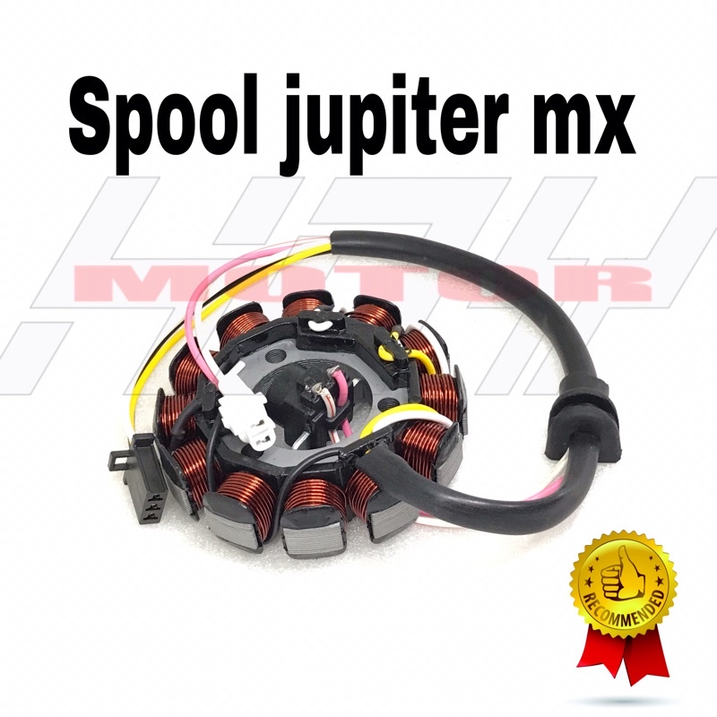 Spul SPULL SPOL SPOOL STATOR ASSY MOTORCYCLE jupiter MX jupiter original 1s7-h1410-01 | Shopee ...