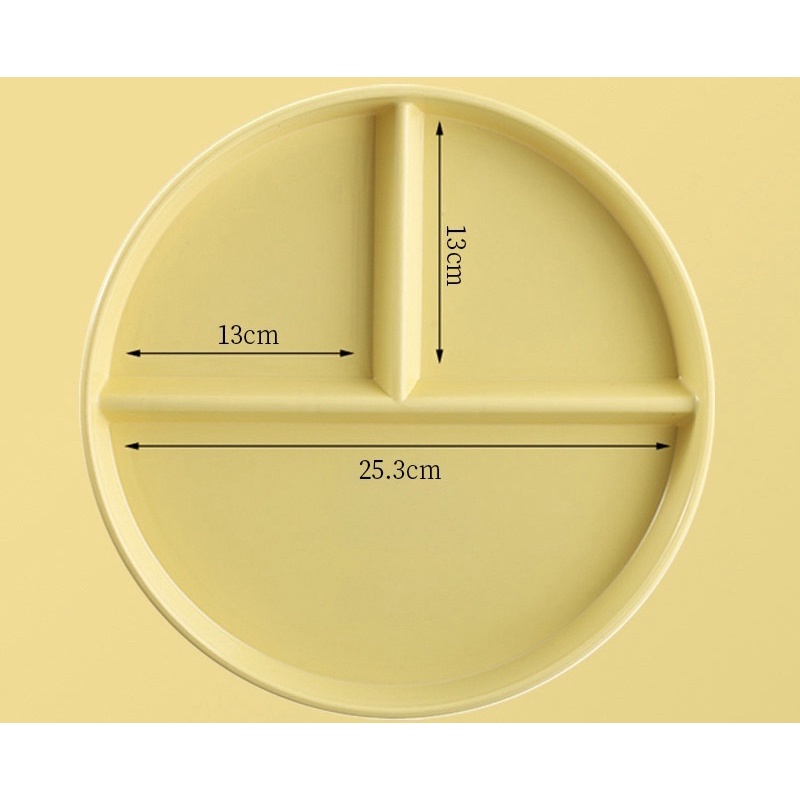 Pinggan Suku Suku Separuh Pinggan Diet Pinggan DSSS Portion Plate ...