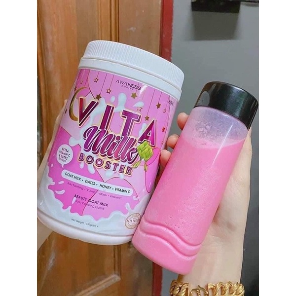 VITAMILK BOOSTER 💯 ORIGINAL HQ [ Vanilla🥛, Strawberry 🍓& coklat ...