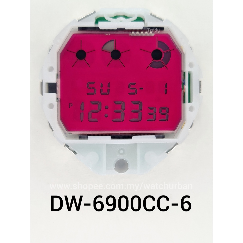 CASIO G-SHOCK MODULE DW6900 DW6600 ENGINE 3230 100% ORIGINAL DW-6900 ...