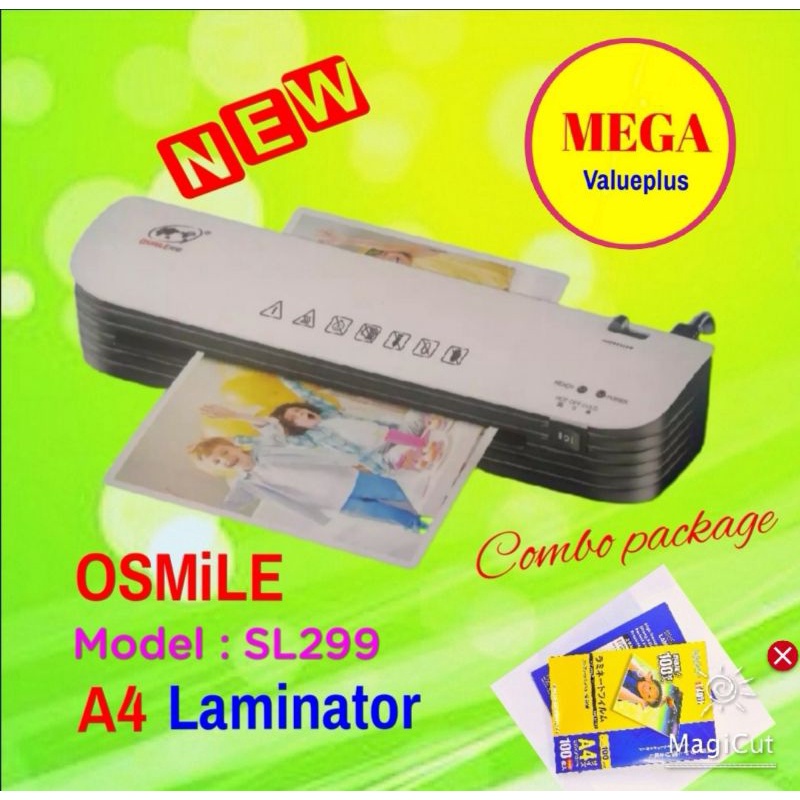 SL299 Laminate Machine With A4 Film / Laminating Machine /A4 Laminator Machine - Anti-Blocking ...