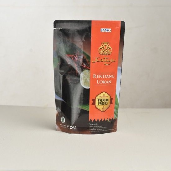 Katuju Rendang Tuna Padang Packaging For 4-5 Portions (200gr) | Shopee ...