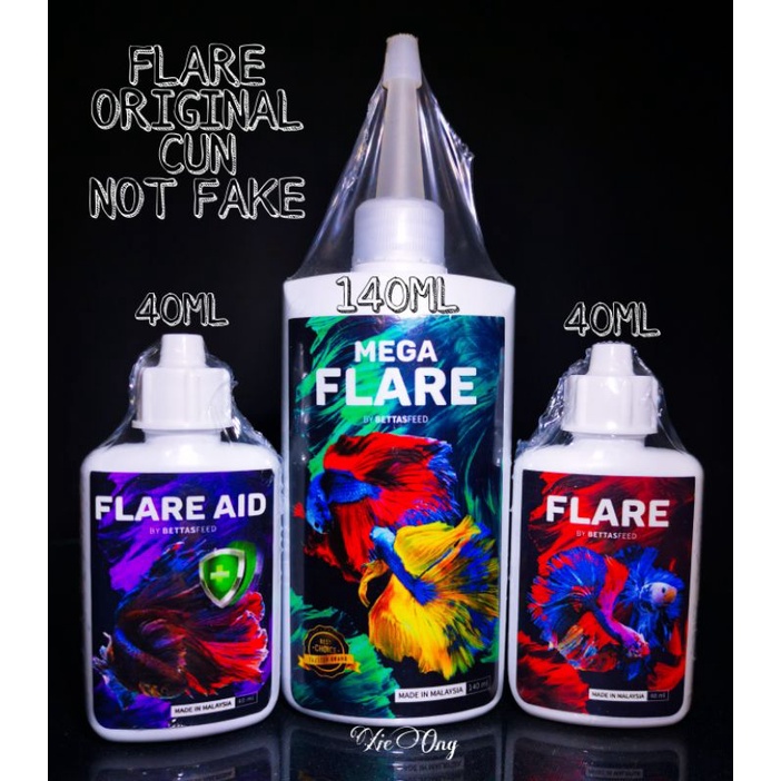 MEGA FLARE, FLARE AND FLARE AID BY BETTASFEED (ORIGINAL) | Shopee Malaysia