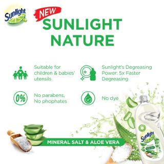 Sunlight Dishwash Liquid Extra Nature (800ml x 4) | Shopee Malaysia