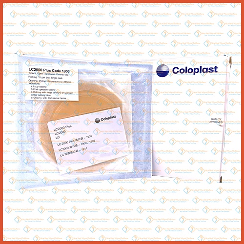 1903 Coloplast LC 2000 Plus Ostomy Bag 1-Piece 12-85mm 10pcs (EXP: Oct ...