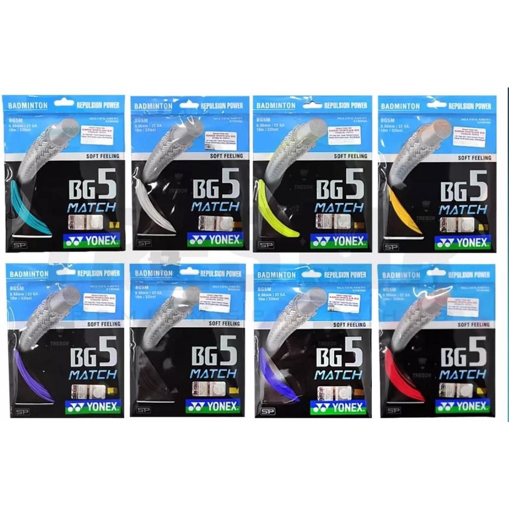 YONEX STRING BG 5 MATCH (100% Original) | Shopee Malaysia