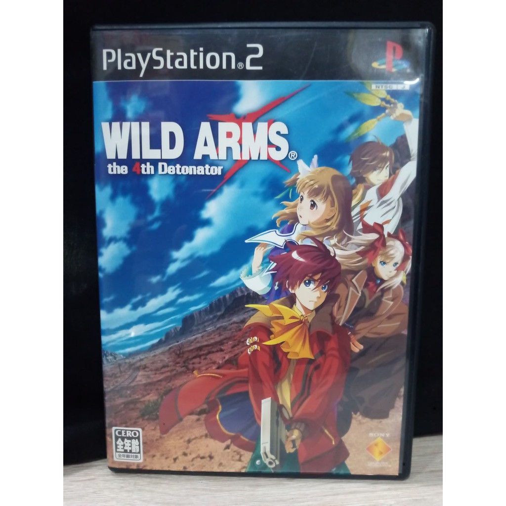 Original Disc [PS2] Wild Arms 4-The 4th Detonator (Japan) (SCPS-15091 l ...