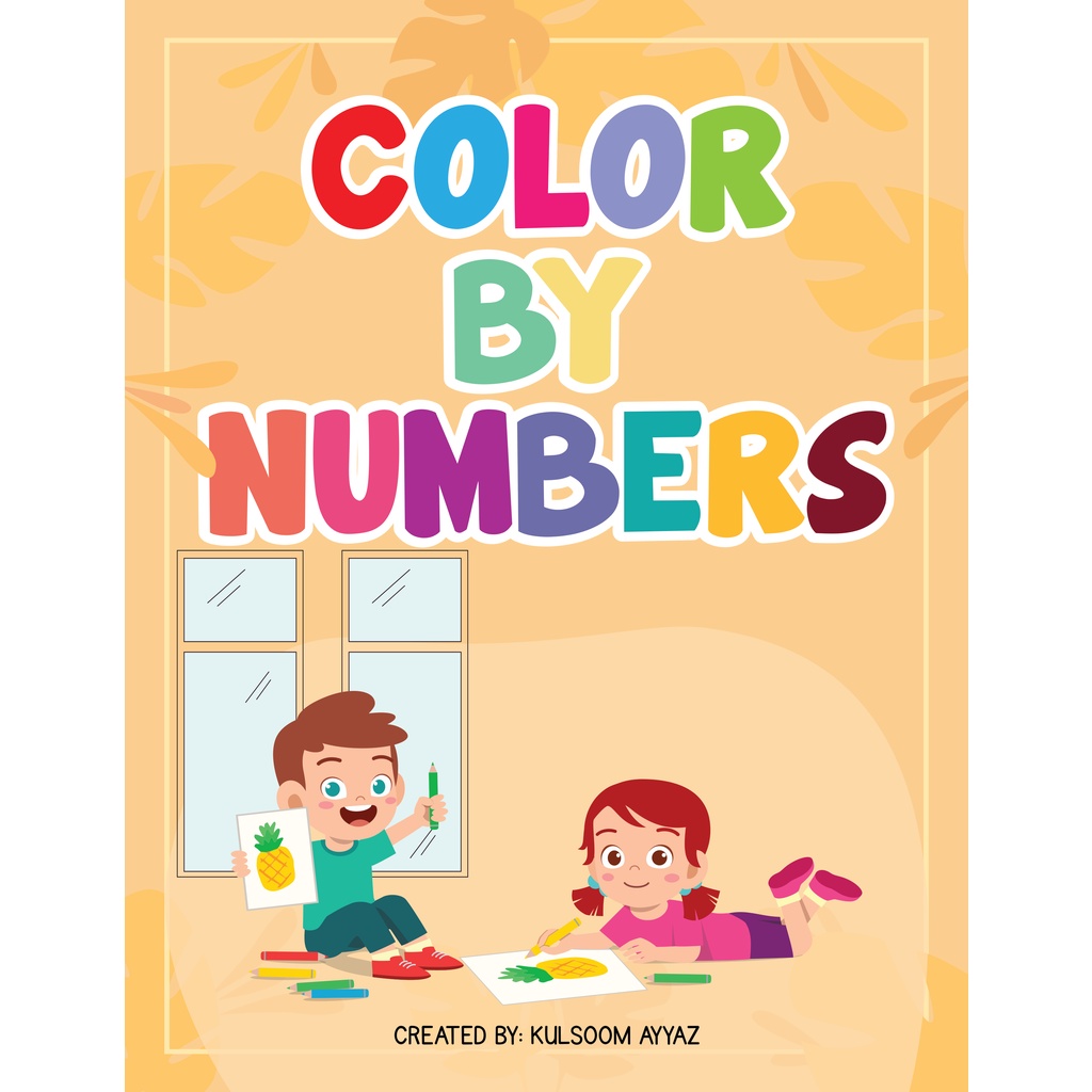 (Preschool Ebook) Color by Numbers (26p) New book preschool printable ...