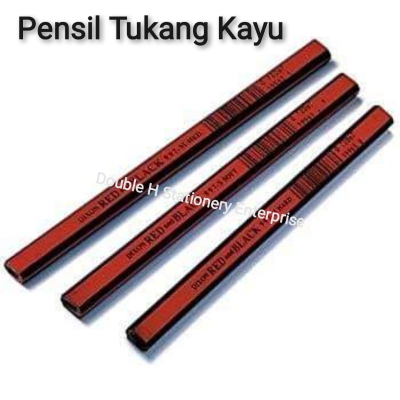 Carpenter Pencil Pensil Tukang Kayu 木工笔 (PCS) | Shopee Malaysia