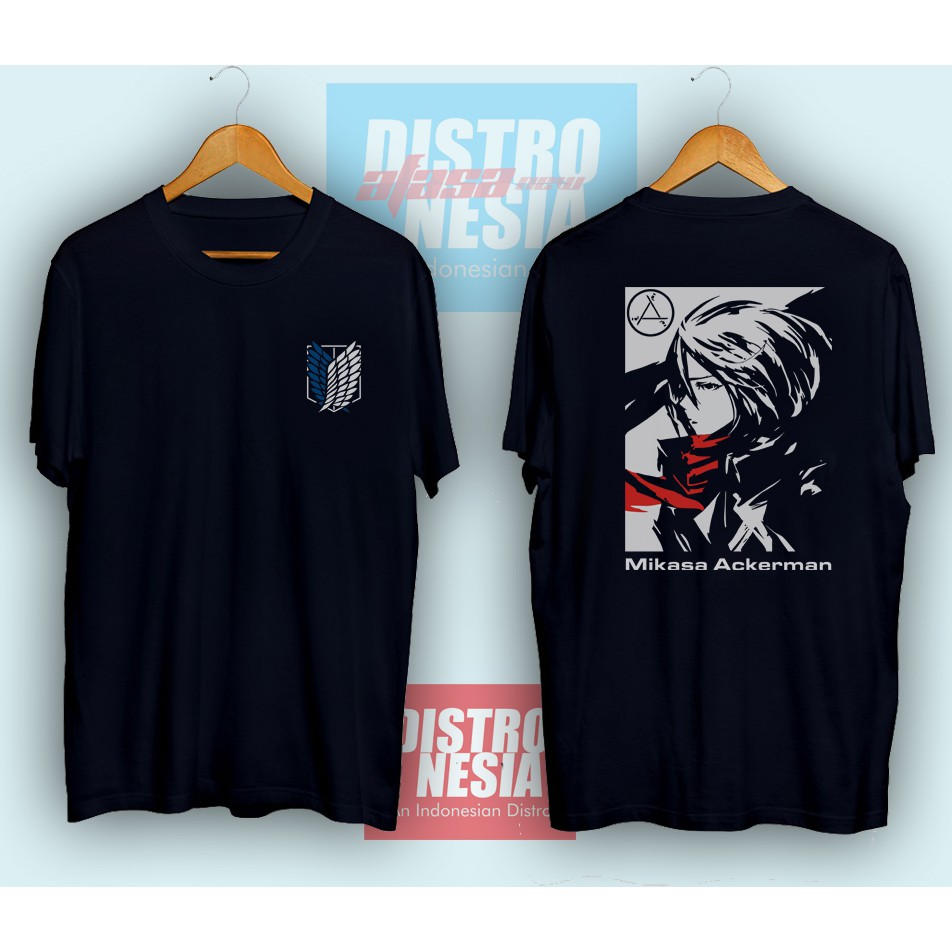 ATTACK ON TITAN MIKASA T-SHIRTS / MIKASA AOT CLOTHES ACKERMAN SHINGEKI ...