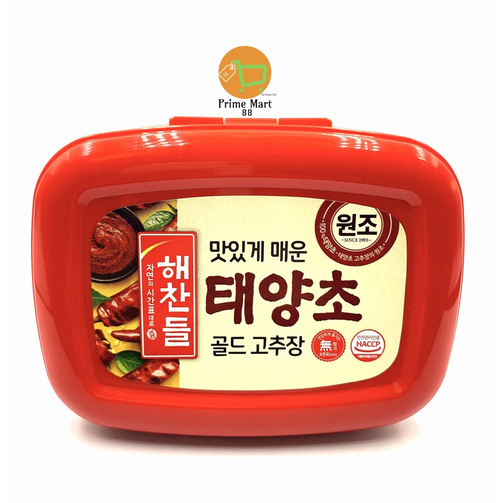 HALAL - Korea CJ Haechandle Gochujang Red Chili Pepper Paste 500G ** 韩国 辣酱 500G HALAL | Shopee ...