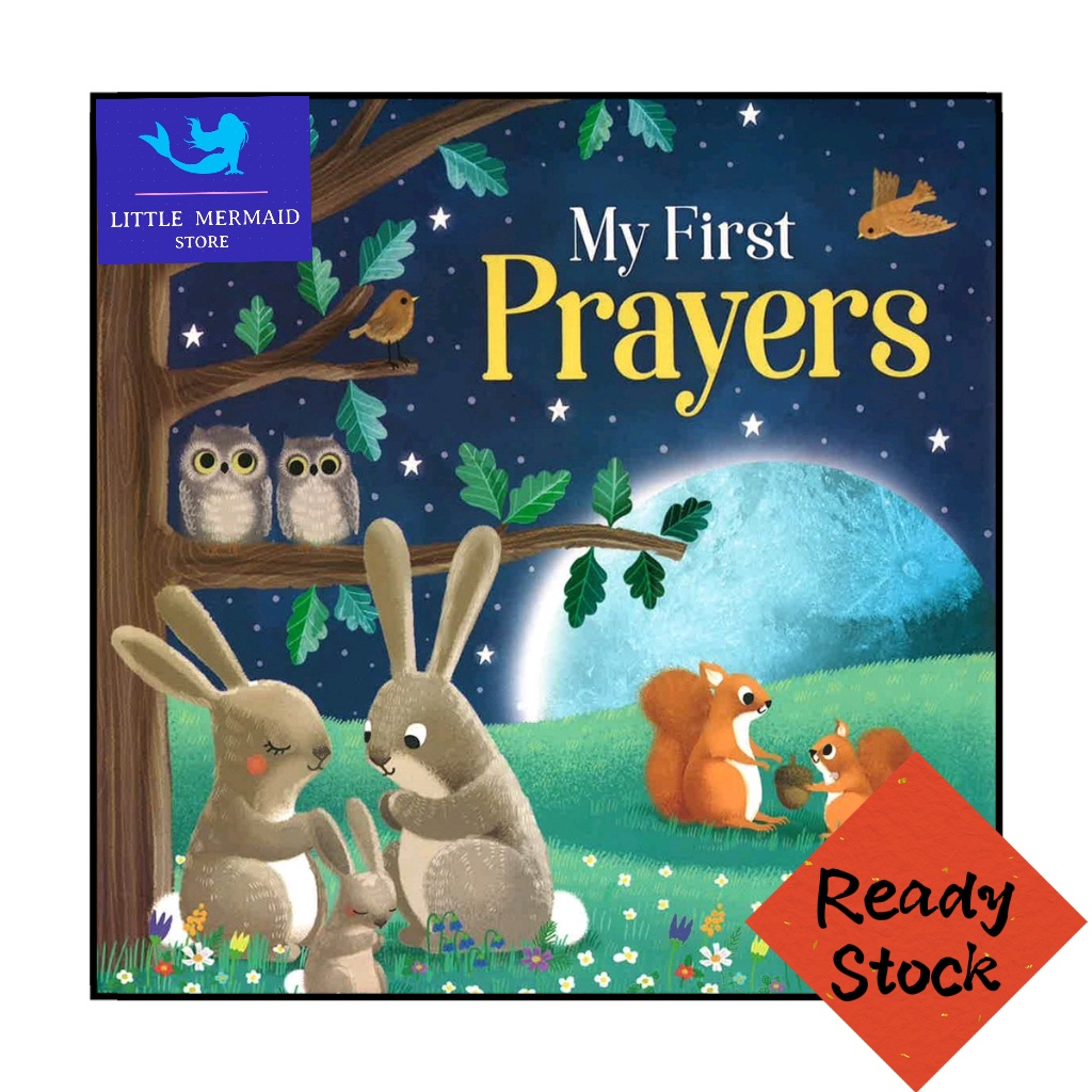 My First Prayers - Full Color Hard Cover Hard Pages - Age 1-5yo ...