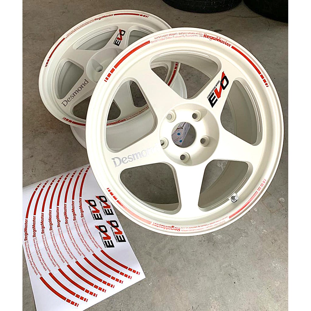 Desmond Regamaster EVO - rim sticker | Shopee Malaysia