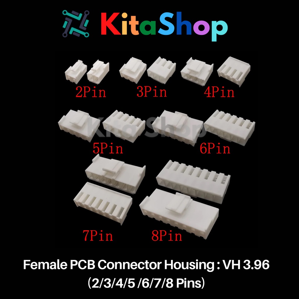 Female PCB Male Connector (VH 3.96) | Shopee Malaysia