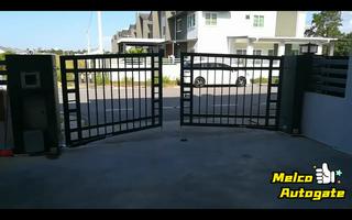 Original remote DNOR 212 SWING AND FOLDING ARM AUTO GATE SYSTEM HEAVY ...