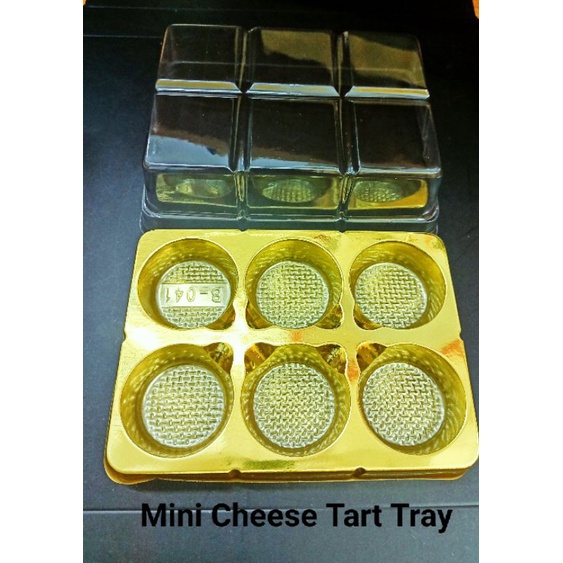 READY STOCK!!! 10PCS / 6HOLE MINI CHEESE TART TRAY MINI FRUIT TART TRAY ...