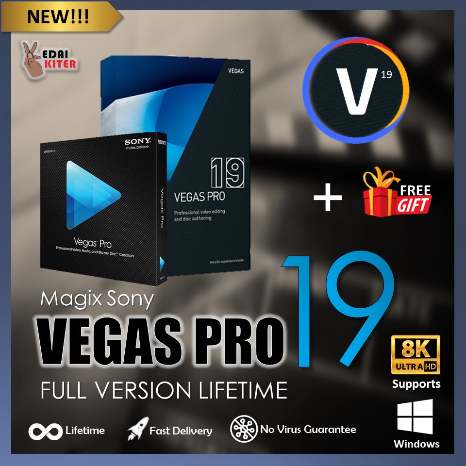 🔥Sony Vegas Pro 19 Full Version for Windows [Latest | Lifetime] + FREE ...
