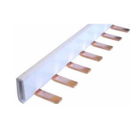 DB| LOOSE - Mcb Busbar Copper Bussbar MCB Bar Plastic Insulated Cover ...