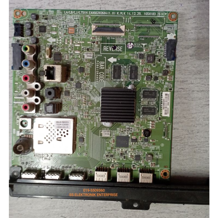 LG 43LF630T-ATS/EAX66202604/MAIN/BOARD | Shopee Malaysia