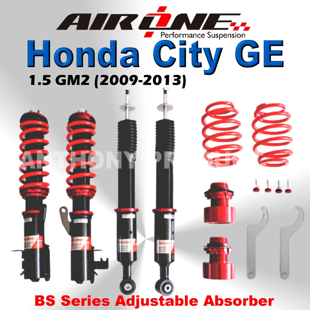 Honda City GM2 TMO Jazz GE 08-13 HiLo Soft Hard Height Adjustable ...