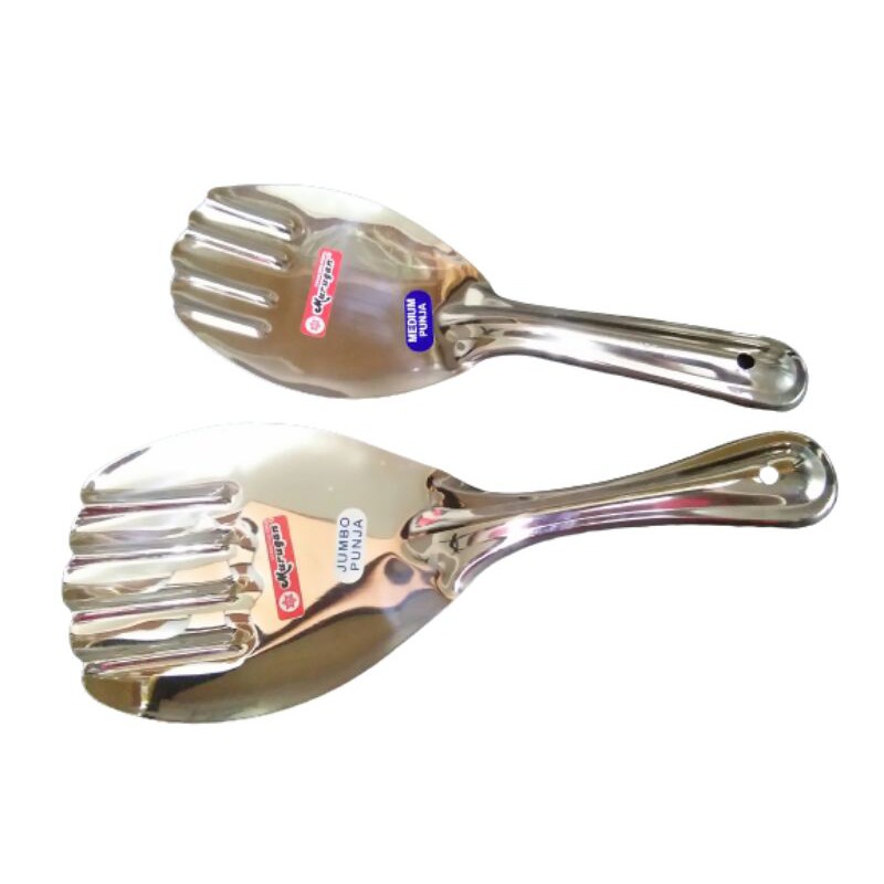 Stainless Steel Rice Serving Spoon (Rice Palta) | Shopee Malaysia
