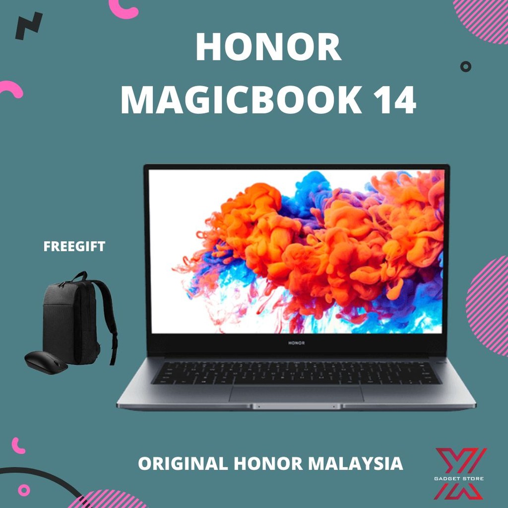 [ NEW ] HONOR MAGICBOOK 14 ( ORIGINAL HONOR MALAYSIA) | Shopee Malaysia