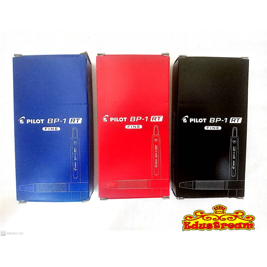 READY STOCK!! PILOT BP-1RT BALL POINT PEN 0.7 / 1.0 MM (1 BOX) | Shopee Malaysia
