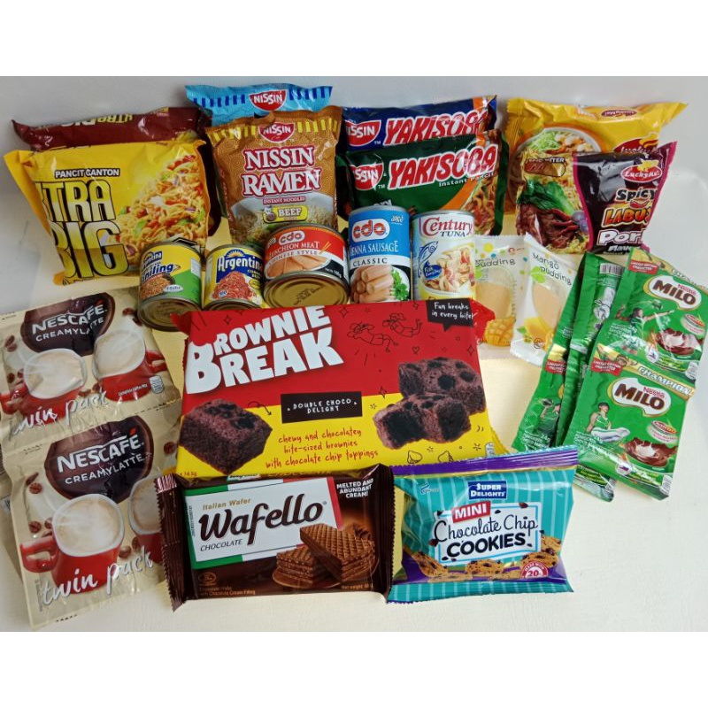 Grocery Package ( Snacks & Basic Needs ) | Shopee Malaysia