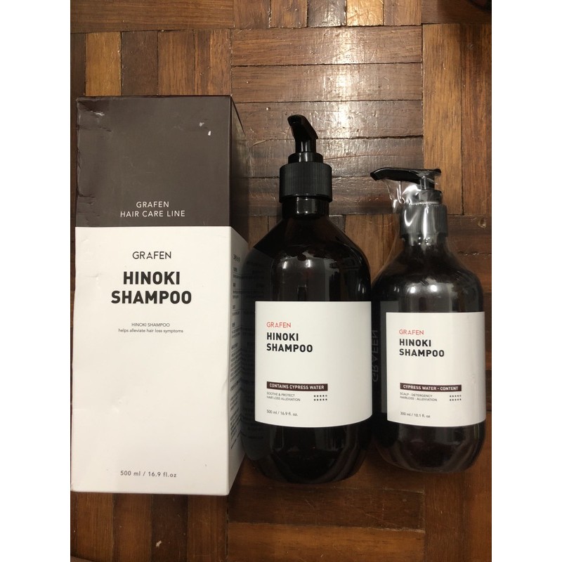 Grafen Hinoki Shampoo 300ml / 500ml | Shopee Malaysia