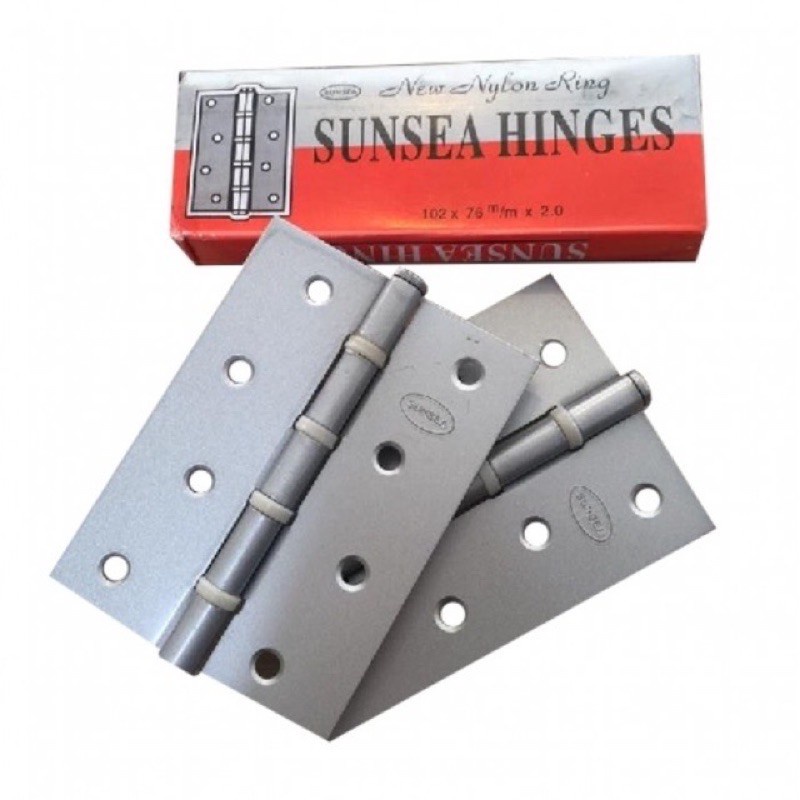 (5" x 3.5" x 3mm) Heavy Duty Stainless Steel Bearing Hinges Steel ...