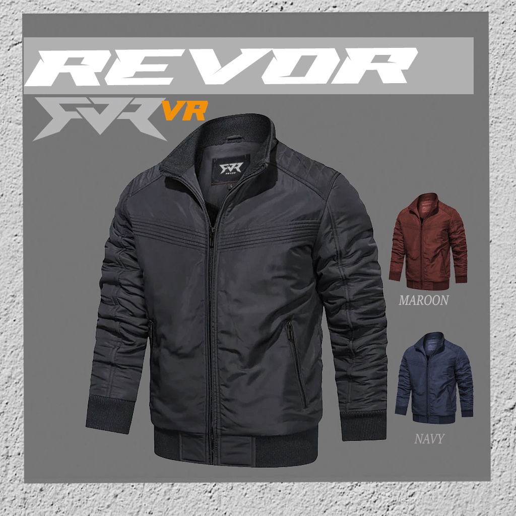 Riders Revor VR Thick Windproof Jacket | Shopee Malaysia
