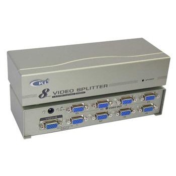 READY STOCK ~ 8-Port / 1 to 8 VGA Monitor Splitter With Booster ...