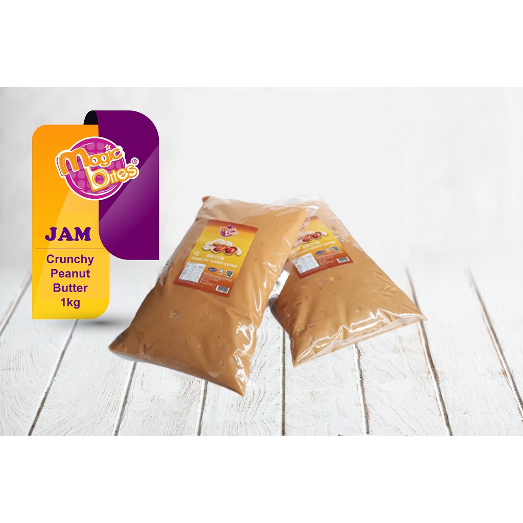 Magic Bites Crunchy Peanut Butter 1kg | Shopee Malaysia