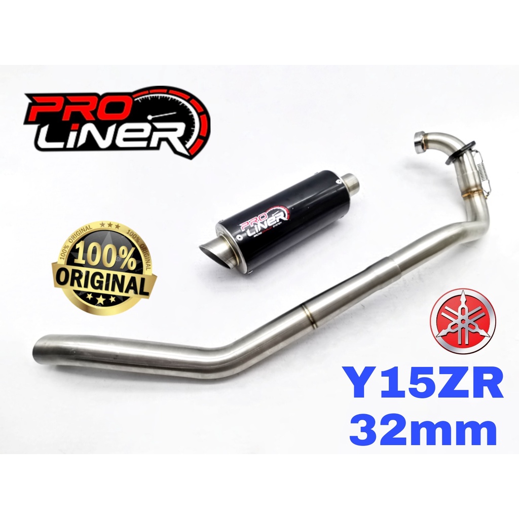Yamaha Y15ZR V1 V2 Original Proliner Exhaust Full System Muffler 32mm ...