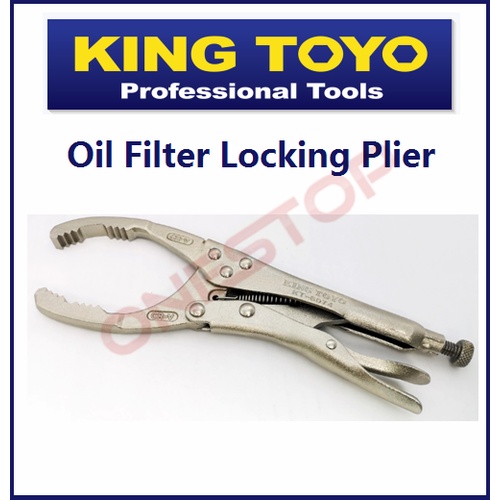 King Toyo Oil Filter Locking Plier KT-6074 / grip plier / playar filter ...