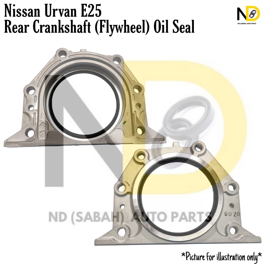NISSAN URVAN E25 REAR CRANKSHAFT (FLYWHEEL) OIL SEAL 12279-2W201 ...