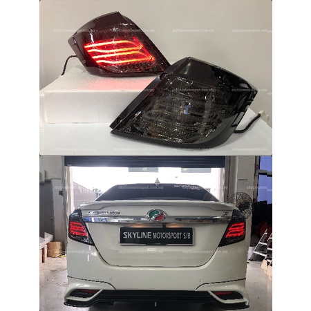 Perodua Bezza Tail Lamp Mercedes Style V1 Smoke 2016 2024 | Shopee Malaysia