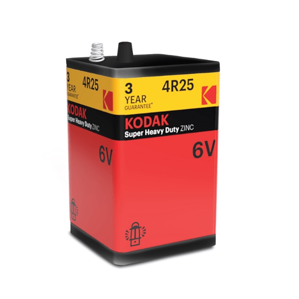KODAK 4R25 Super Heavy Duty Zinc Lantern Battery - 6V | Shopee Malaysia