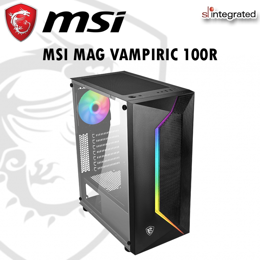 MSI MAG VAMPIRIC 100R ATX Gaming Casing | Shopee Malaysia